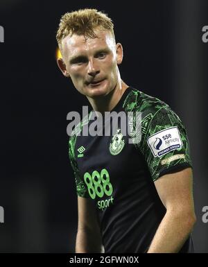 Shamrock Rovers' Liam Scales in action during the UEFA Europa ...