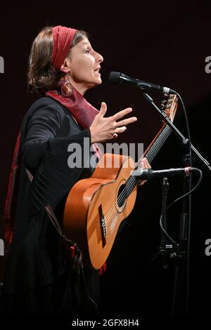 Neuhardenberg, Germany. 26th Aug, 2021. Etta Scollo, Italian singer and ...