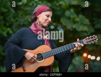 Neuhardenberg, Germany. 26th Aug, 2021. Etta Scollo, Italian singer and ...