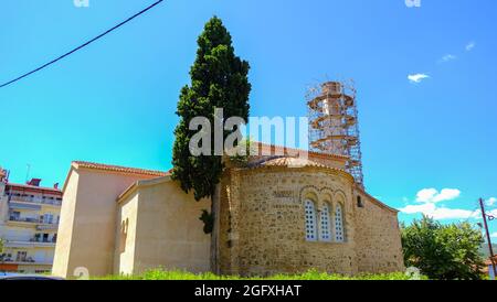 The Old Metropolis of Veria, Greece, is a Byzantine church Stock Photo ...