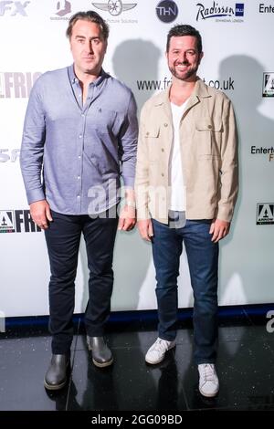 Julie Andrews attending the UK film premiere of Shrek 2 in Leicester ...