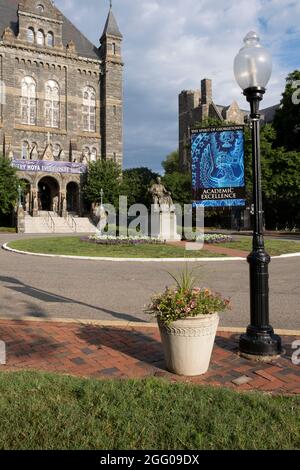 Georgetown University, Statue of John Carroll, Founder of the ...
