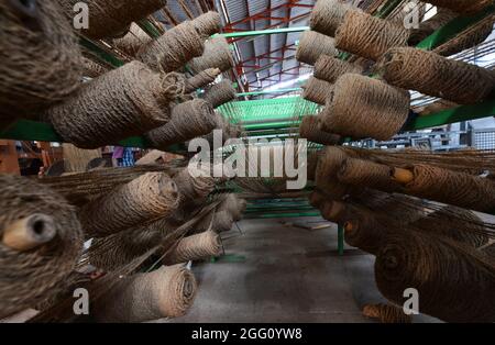 the international coir museum in Kalavoor, Kerela, India Stock Photo ...