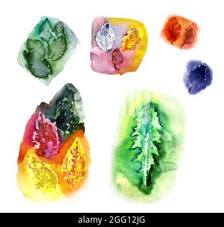 Apple Clipart, Watercolor Red and green Apple frame, Organic botanical ...