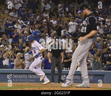 August 4 2021: Colorado second baseman Brendan Rodgers (7) makes a play ...