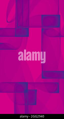 Abstract background 4k blue pink lilac light dark black waves and lines ...