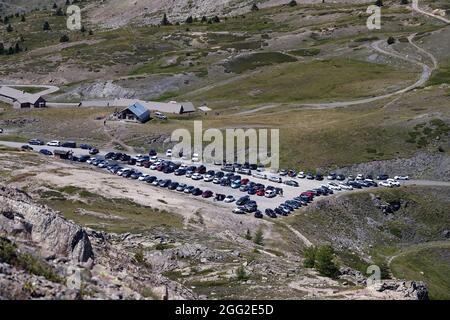 Col du Granon, France, French Alps, Alpine, pass, col Stock Photo - Alamy