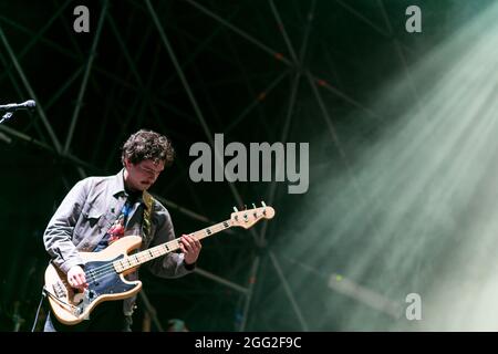 The english band black midi perform live during the TOdayse festival in ...