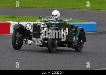 Hugh Apthorp, Frazer Nash TT replica, Owner - Driver - Mechanic Pre-War ...
