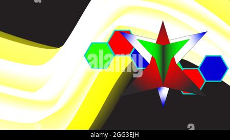 background design using the basic color RGB, red green blue Stock Photo ...