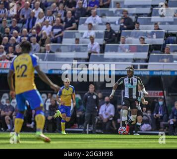 28th August 2021; St James Park, Newcastle upon Tyne, England; EPL Premier League football ...