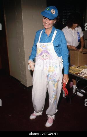 Lee Meriwether May 1988 Credit: Ralph Dominguez/MediaPunch Stock Photo ...