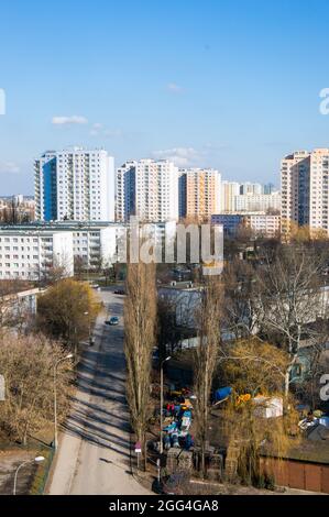 POZNAN, POLAND - Feb 23, 2014: POZNANPeople paddelling on a canoe on ...