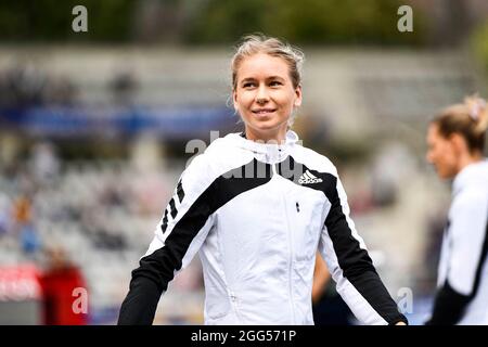 Eleanor Patterson (Women's High Jump) of Australia competes during the ...