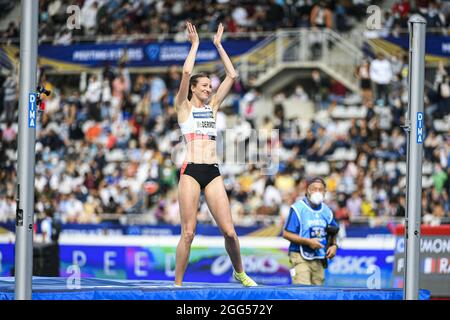 Nicola Lauren McDermott (Women's High Jump) of Australia competes ...