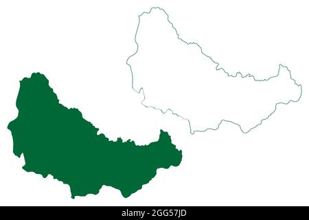 Doda district (Jammu and Kashmir union territory, Republic of India ...