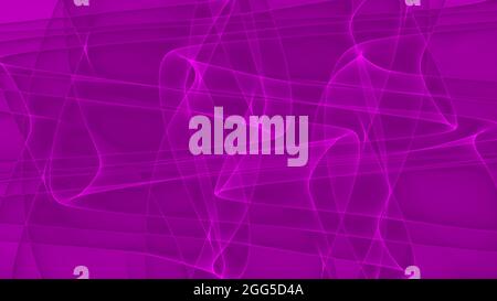 Abstract background 4k lilac lavender pink light dark waves and lines ...