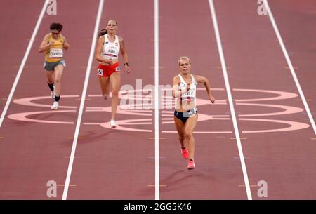 Great Britain's Maria Lyle competes in the Women's 200m - T35 during ...