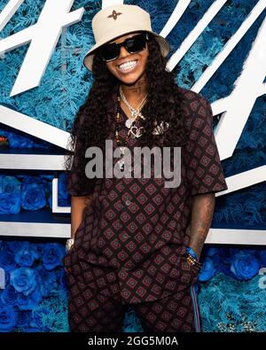Kash Paige attends the 18-year anniversary of Jay-Z's 40/40 club in New ...