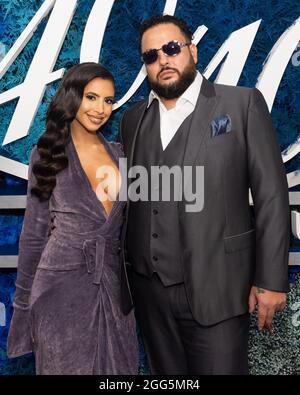 Dina Rabadi and Belly attend the 18-year anniversary of Jay-Z's 40/40 ...