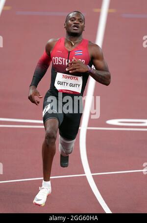 Costa Rica's Sherman Isidro Guity Guity winning gold in the Men's 200m ...