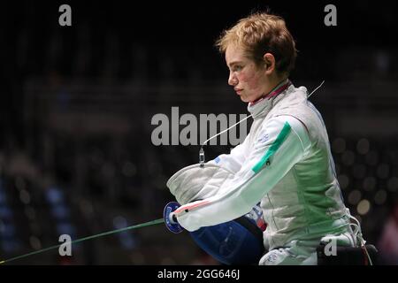 Chiba, Japan. 29th Aug, 2021. BEATRICE Vio (ITA) Wheelchair Fencing ...