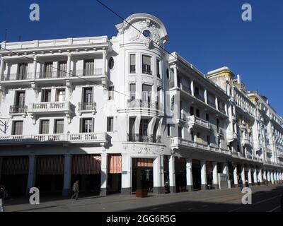 Morocco, Casablanca, Mohammed V boulevard Stock Photo - Alamy