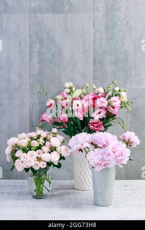 Flower shop floristry and selling, for decorations Stock Photo - Alamy