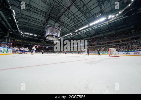 Riga, Arena Riga, Olympic Qualification, Latvia. 27th Aug, 2021. Italy ...
