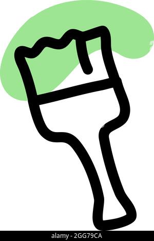 Hake drawing, illustration, vector on white background Stock Vector ...