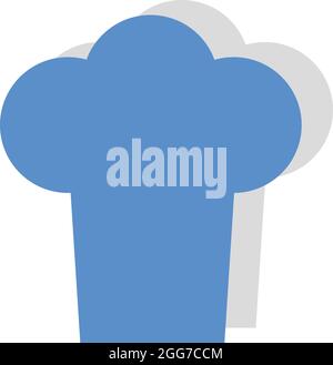 Chef hat vector icon. Flat style illustration. EPS 10 vector Stock ...