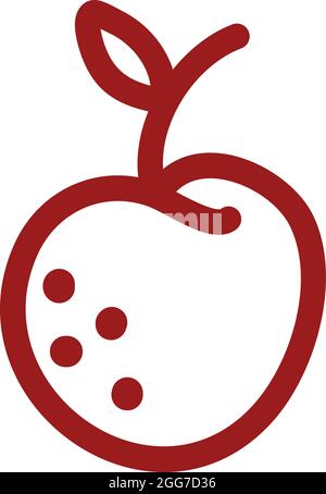 Apple icon logo vector illustration Stock Vector Image & Art - Alamy