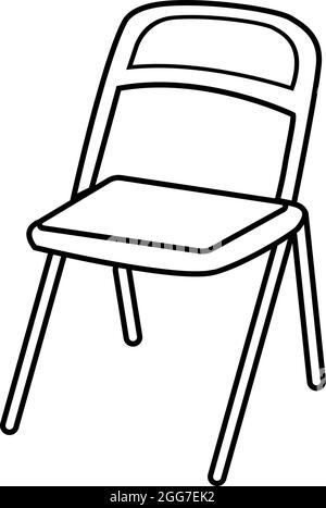 Chair Simple vector icon. Illustration symbol design template for web ...