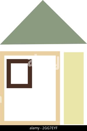 A minimalistic icon design on a white background Stock Vector Image ...