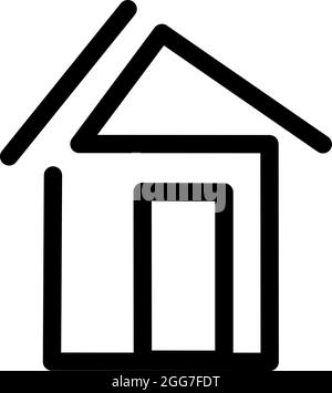house vector icon modern illustration Stock Vector Image & Art - Alamy