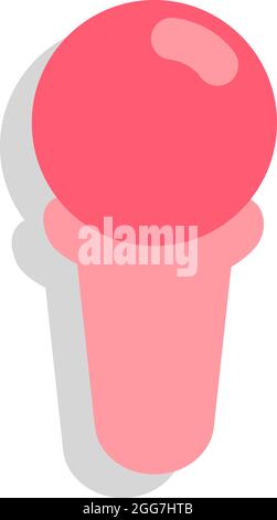 Mic icon design vector Stock Vector Image & Art - Alamy