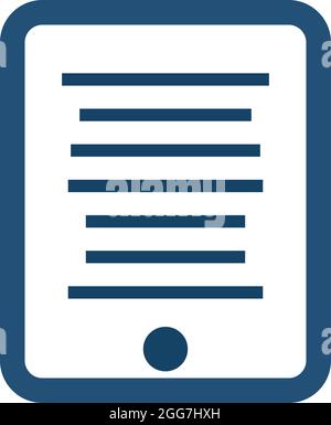 Ebook Vector Illustration Line Icon Design Stock Vector Image & Art - Alamy