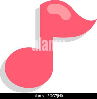 Music note Icon Vector illustration design Stock Vector Image & Art - Alamy