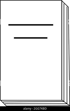 Book Simple vector icon Stock Vector Image & Art - Alamy