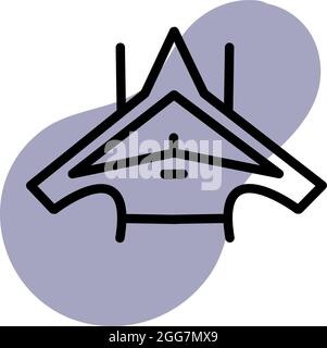 Rocket vector icon. Modern vector illustration concepts. Easy to edit ...