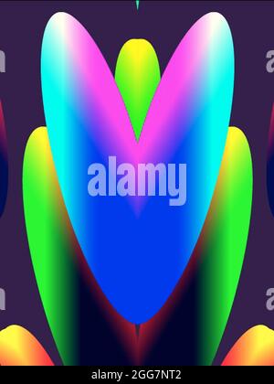 abstract vertical Gradient lines Blurred multicolor striped smooth ...