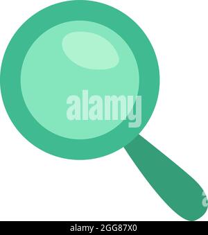 Magnify icon green vector Stock Vector Image & Art - Alamy