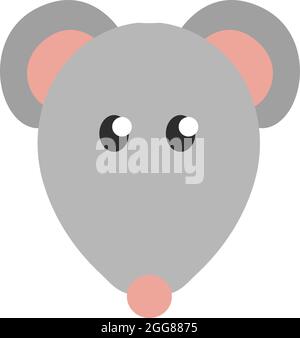 cartoon vector illustration of a rat face Stock Vector Image & Art - Alamy