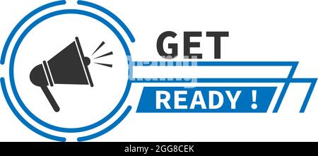 Get ready icon design template vector illustration Stock Vector Image ...