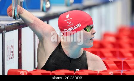 August 30, 2021: Ellie Challis from Great Britain at 100m during ...