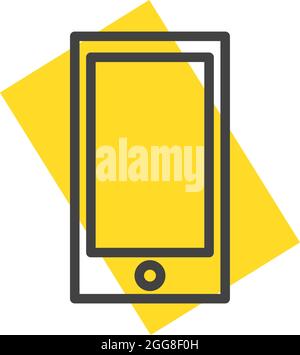 Phone Simple vector icon. Illustration symbol design template for web ...