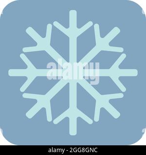 Snowflake icon illustration Stock Vector Image & Art - Alamy