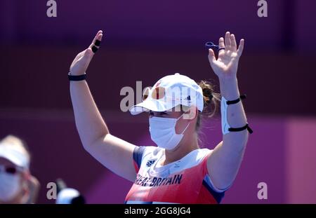 Great Britain's Phoebe Paterson Pine competes in the Women's Individual ...