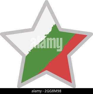 Bulgaria flag, vector illustration on a white background Stock Vector ...
