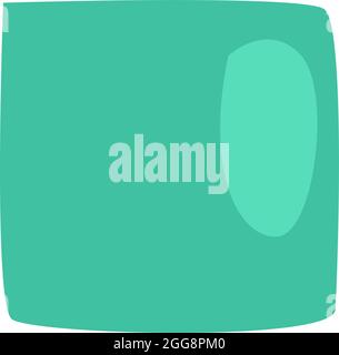 Multimedia video player shape on a smartphone display vector ...